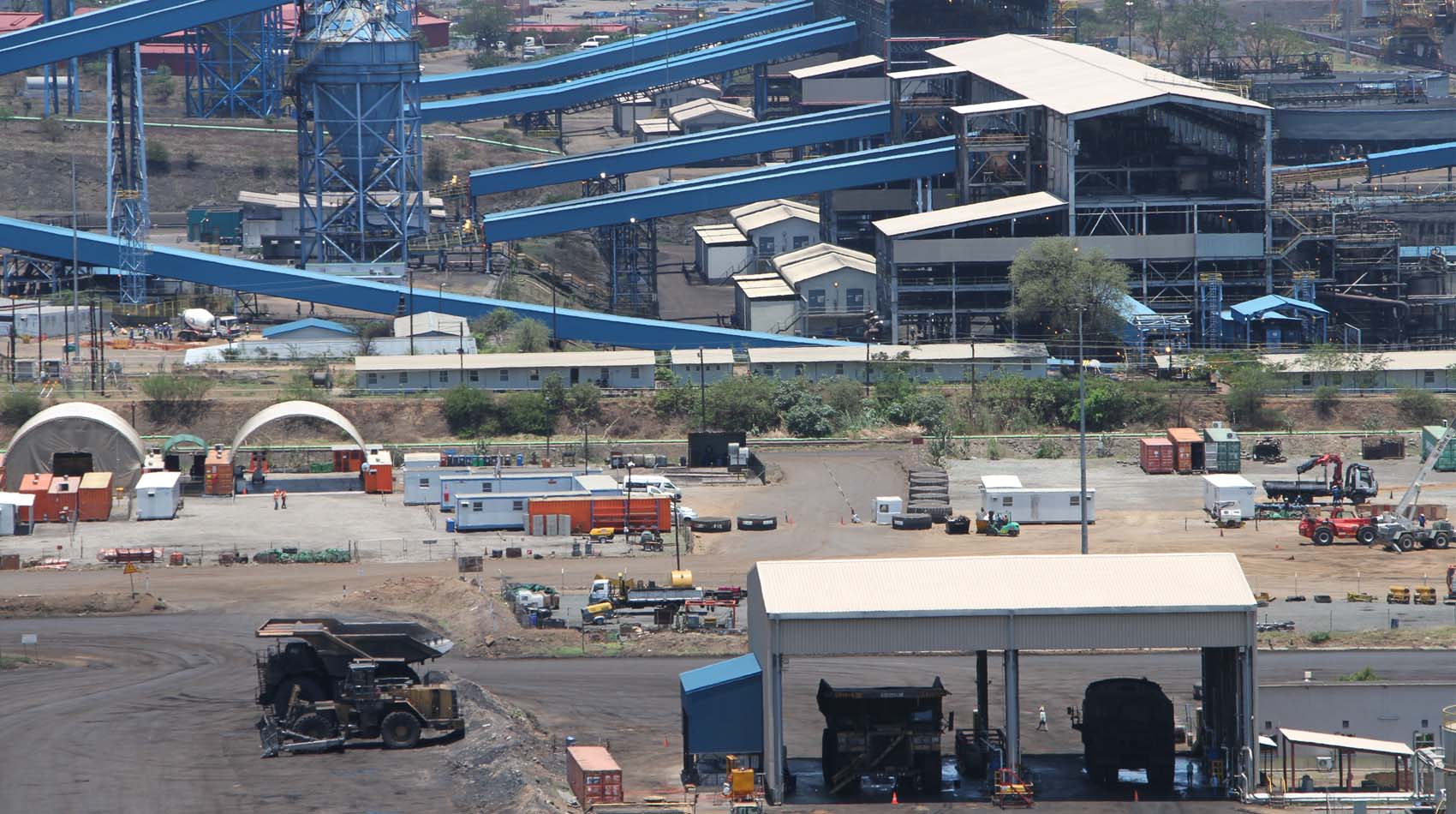 Parte do complexo carbonífero de Moatize - Redactormz